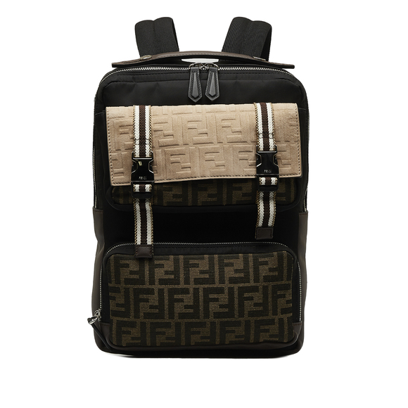 Fendi | Bags | Fendi Zucca Multi Pocket Backpack | Poshmark